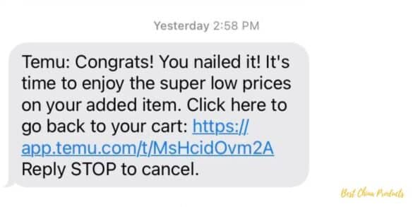 3 Ways How to Unsubscribe from Temu Promotional Text Messages | Best ...